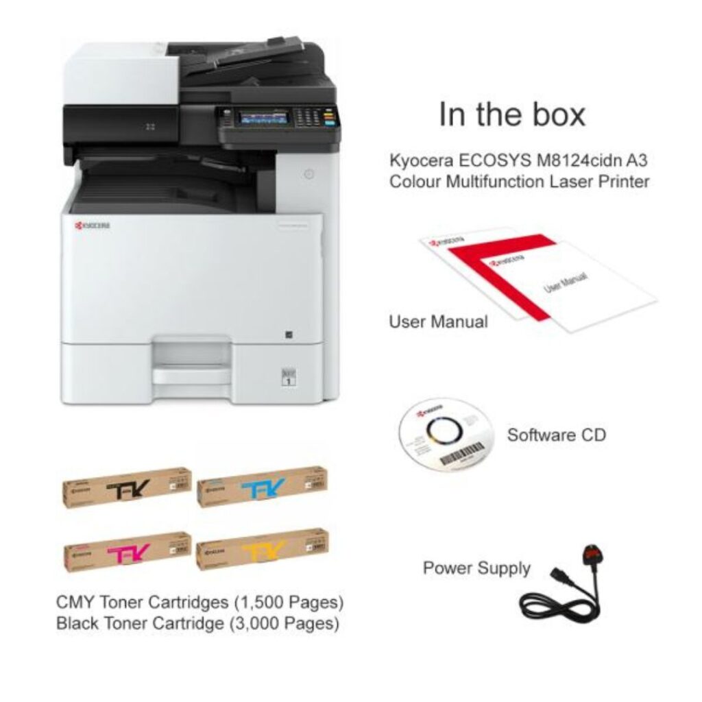Kyocera M8124cidn A3 Colour Multifunction – Cherri Computers