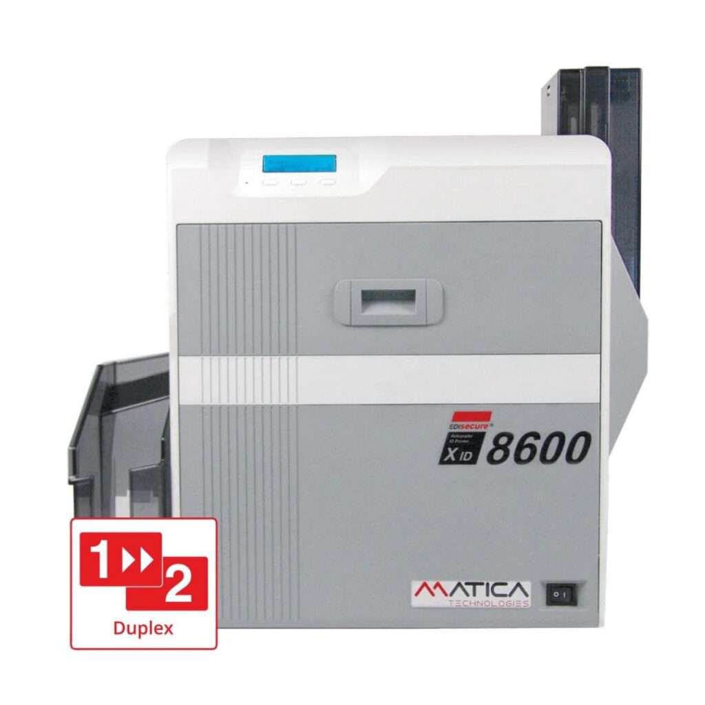 Matica XID8600 ID Card Printer + Mag Encoder – Cherri Computers